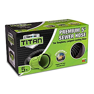 THETFORD Titan 5-Foot Premium RV Sewer Hose Extension 17915