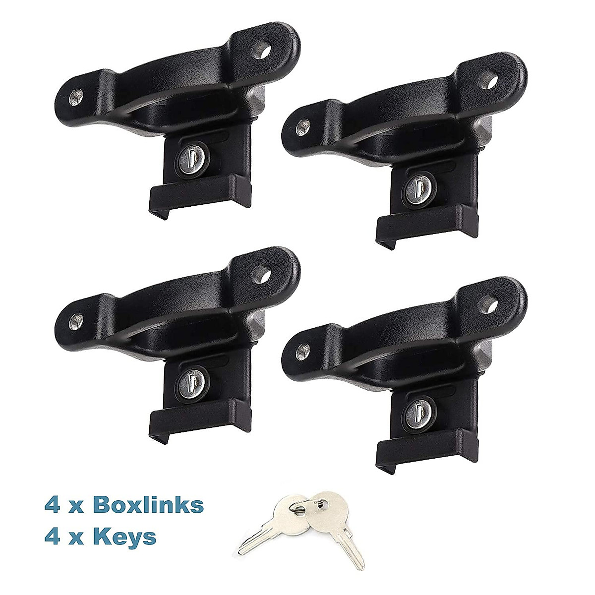 ISSYAUTO 4 Pack Tie Down Anchors Compatible with 2015-2024 F150 F250 F350 Boxlink Bed Tie Downs, FL3Z-99000A64-B