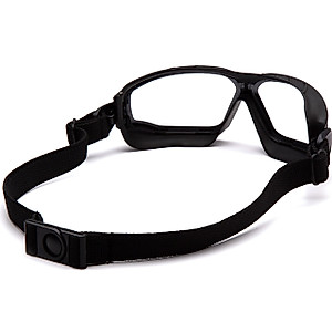 Pyramex Safety GB10010TM Torser Safety Goggles,Clear H2MAX Anti-Fog Lens
