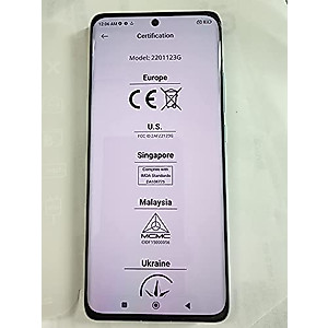 Xiaomi 12 5G + 4G LTE 256GB + 8GB Snapdragon® 8 Gen 1 Global Unlocked 50MP Pro Grade Camera (Not for Verizon Boost At&T Cricket Straight) + (w/Fast Car Charger Bundle) (Gray)