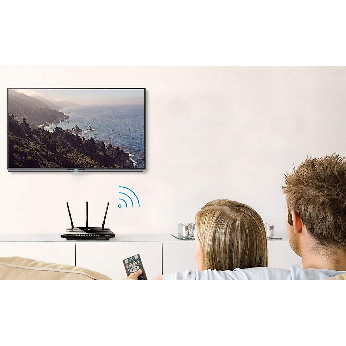 TP-Link AC1200 Gigabit Smart WiFi Router - 5GHz Gigabit Dual Band Wireless Internet Router, Supports Guest WiFi, Black