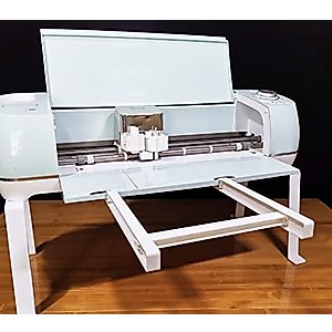 Cutting Mat Extender Support Compatible with Cricut Explore Air3 2 1, Extender Tray Compatible with Cricut Explore Air Series, (Not Compatible with Cricut Maker3 and Maker) (White)