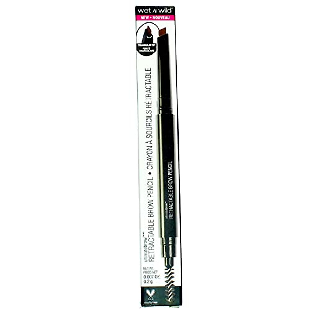Wet N Wild Ultimate Brow Retractable Pencil (Pack of 4)
