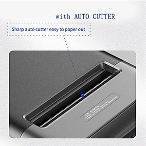 GZGYNADAST 80MM pos Kitchen Printer,Auto Cutter Thermal Receipt Printer Ticket Bill Invoice resturant Printer for Small Business Support Cash Drawer Hung on The Wall (USB+LAN/Ethernet Port)