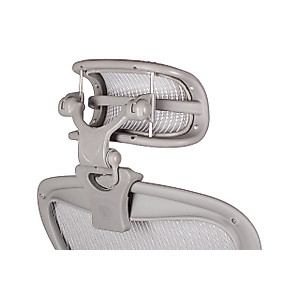 Engineered Now The Original Headrest for The Herman Miller Aeron Chair (H3 for Classic, Zinc)