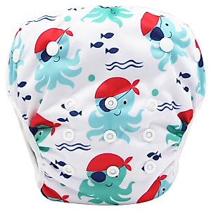 storeofbaby Unisex Baby Reusable Swim Diapers Washable Pool Pants for Swimming Lessons