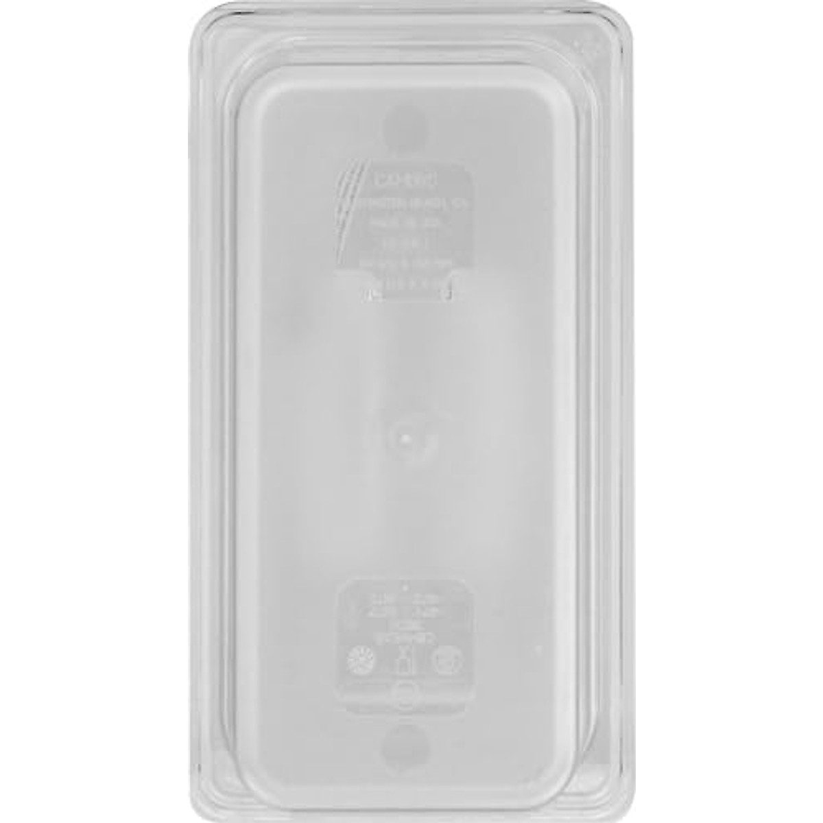 Cambro Clear Food Pan, Third Size (6-15/16 x 12-3/4) - 6"