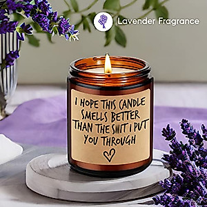 Fairy's Gift Scented Candles - I'm Sorry, I Love You Gifts for Her, Him - Gifts for Mom, Grandma, Wife, Girlfriend - Mothers Day, Thank, Birthday Funny Gifts for Women, Men, Dad, Boyfriend, Husband