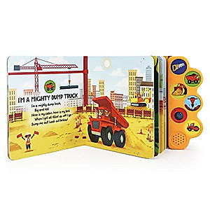 Let's Sing Construction Songs 6-Button Children's Song Board Book
