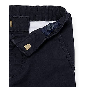 The Children's Place Baby Boys' and Toddler Stretch Skinny Chino Pants, New Navy 2-Pack, 2T