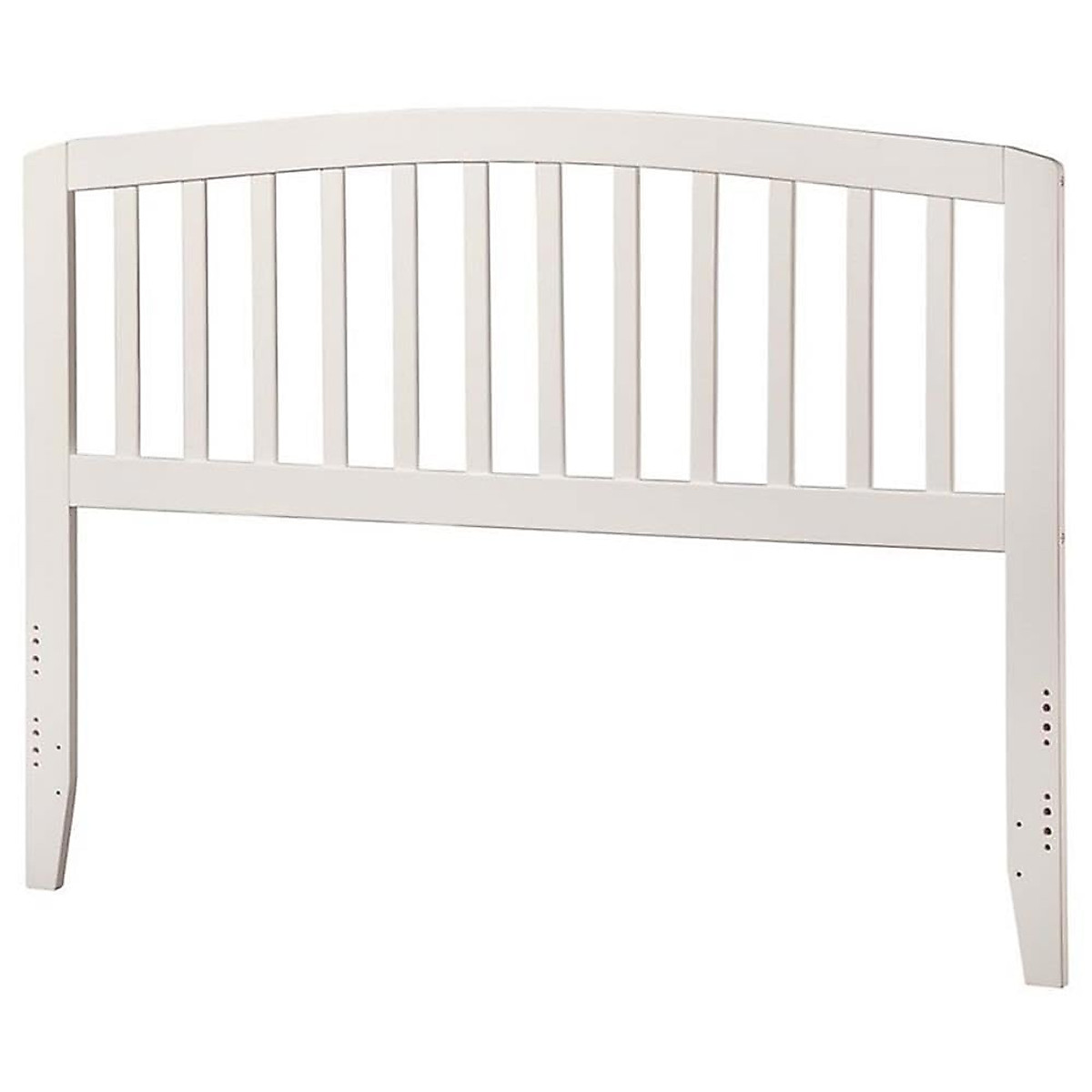 Leo & Lacey Full Spindle Headboard in White