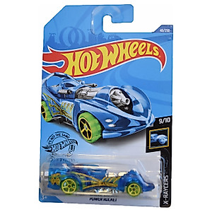 Hot Wheels Power Rocket, [Blue] 48/250 X-Raycers 9/10