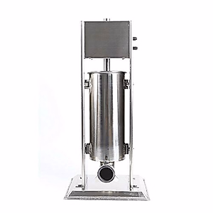 PIAOCAIYIN Commercial Churro Maker, 5l Commercial Manual Churros Maker Machine, Manual Churros Machine with 4pcs Nozzles, Stainless Steel Mini Donut Churro Maker for Commercial or Home Use