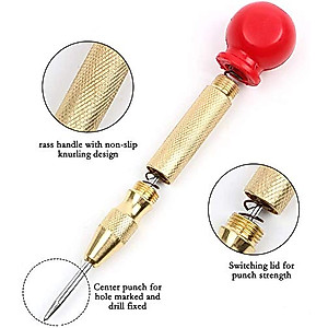 Rocaris 34-Pack Woodworking Chamfer Drilling Tool, 6Pcs Countersink Drill Bits, 7Pcs Countersink Drill Bit, 8Pcs Wood Plug Cutter, 1Pcs Center Punch, 8Pcs Core Drill Bit Set and 3pcs Step Drill Bit