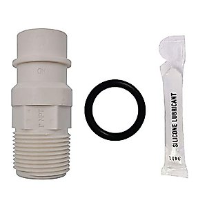 Kit - 7271204 Adapter with O-ring and Silicone Lube - For Water Softeners