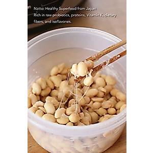 KAWASHIMAYA Natto Starter Spores Powder 0.3 oz (10g), Can Make up to 100kg Natto, 100% Made from Organic Soybean Extract, Made in Japan