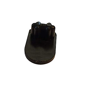 30-310B - 1/2 Oval Sling Insert for Sling Chair Replacement End Caps - 1-1/8" L x 3/4" W - Black Nylon (10 pcs)