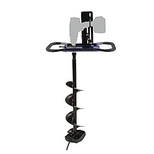 CLAM 16960 Drill Plate Pro Auger Combo Kit - 6"