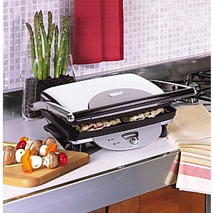 De'Longhi CGH800 Retro Contact Grill and Panini Press 14.8 Inch