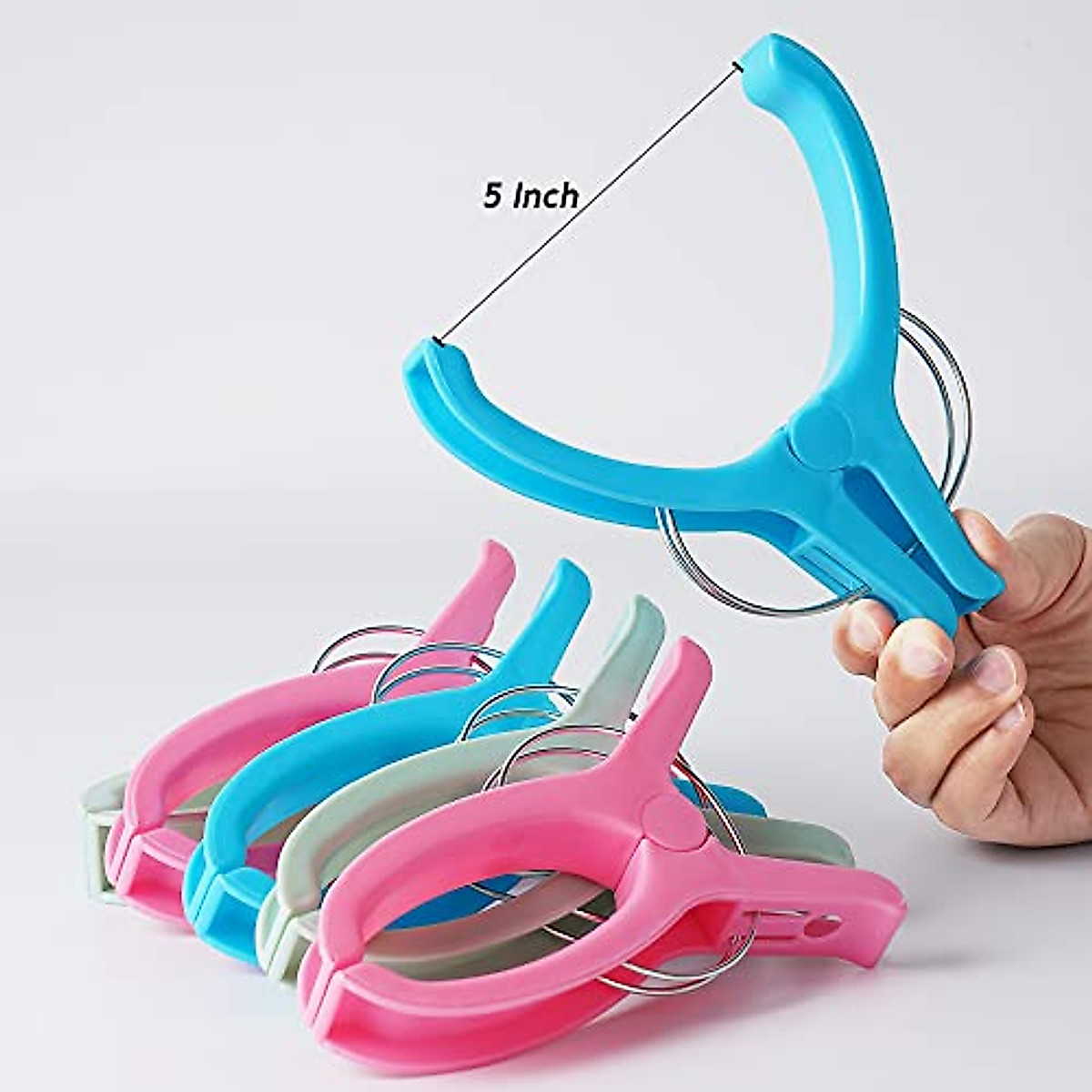 Beach Towel Chair Clips Jumbo Pool Plastic Holder Clamp for Pool Chairs Cloth on Cruise