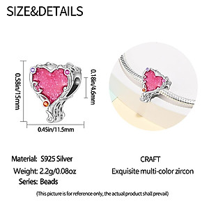 KUNSIR Dazzling Daisy Meadow Flower Charms Beads fits European charm Bracelets for Woman Silver Plated Dangle Pendant Bead,Girl Jewelry Beads Gifts for Women Bracelet Necklace