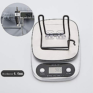 Wall-Mounted Hair Dryer Rack, Stainless Steel Hair Dryer Rack Storage Rack, Fashion Hair Dryer Bracket, no Need to Punch (black-1pack)