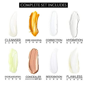 Epione Skin Care Beverly Hills, Signature Series Skin Care Set of 8 by Dr. Simon Ourian, Beauty Gift Set and Facial Kit for Women, Epione’s Complete Skin Care Line and Luxury Beauty Skin Care Routine