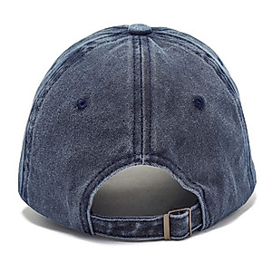 Captree Personalized Baseball Cap,Custom Embroidered Text All Cotton Made Dad Hat Adjustable Fit Men Women