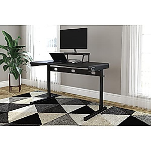 Signature Design by Ashley Lynxtyn Home Office Desk, Black