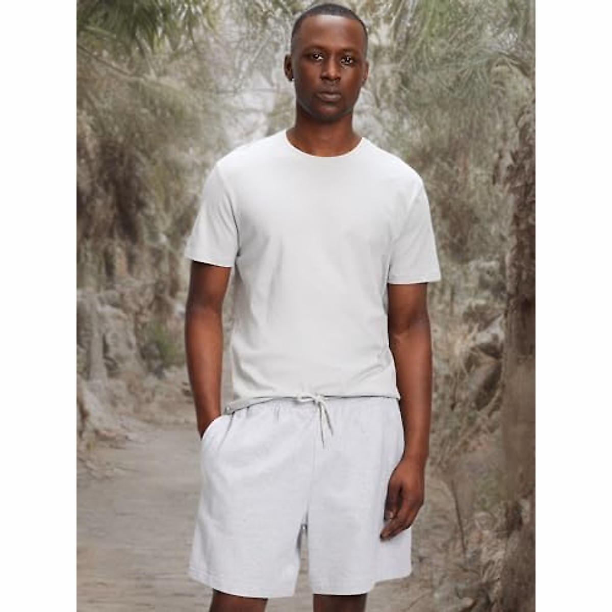 GAP Mens Everyday Short Sleeve T-Shirt T Shirt, White V2 Global Pack, Small US