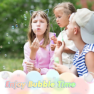 36 Pcs Bubbles Party Favors for Kids Mini Bubble Wands Bubble Party Favors Assortment Neon, Kids Summer Gifts, Fun Bubbles for Christmas Halloween Birthday Goodie Bags