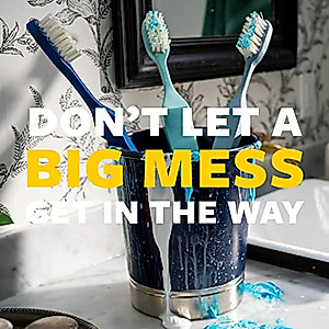 Scotch-Brite Swift Scrub Bath Cleaner Scrubbers, Soap Scum Remover for Cleaning Bathroom, Bathroom Scrubber Pads Safe for Tile, 6 Bathroom Cleaner Scrubbers