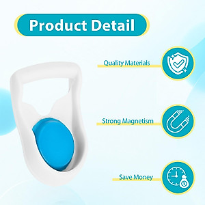 PalpitateC Magnetic Cpap Headgear Clips Compatible with Resmed AirFit AirTouch F20, F30, N10, N20 Cpap Mask Replacement Clips, for Replacement Resmed Cpap Headgear Clips Accessories 4 Pairs