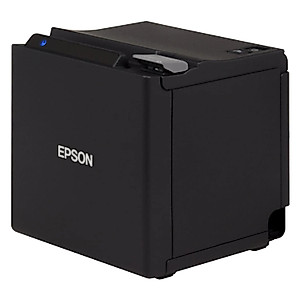 Epson TM-M10-002 Thermal Wired POS Receipt Printer, Black - USB Connectivity - 150mm/s, 203 dpi, 2.26" Label Width, Auto-Cutter, Monochrome