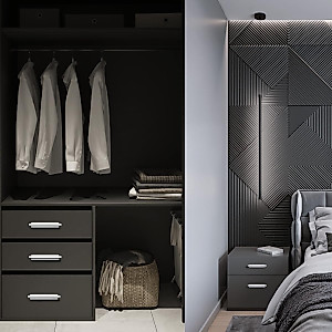 kwa heri 8 Pack Self-Stick Push Pull Helper White Hidden Cabinet Handle ABS Plastic Door Window Wardrobe Handle Instant Cabinet Drawer Furniture Handles (8, White)