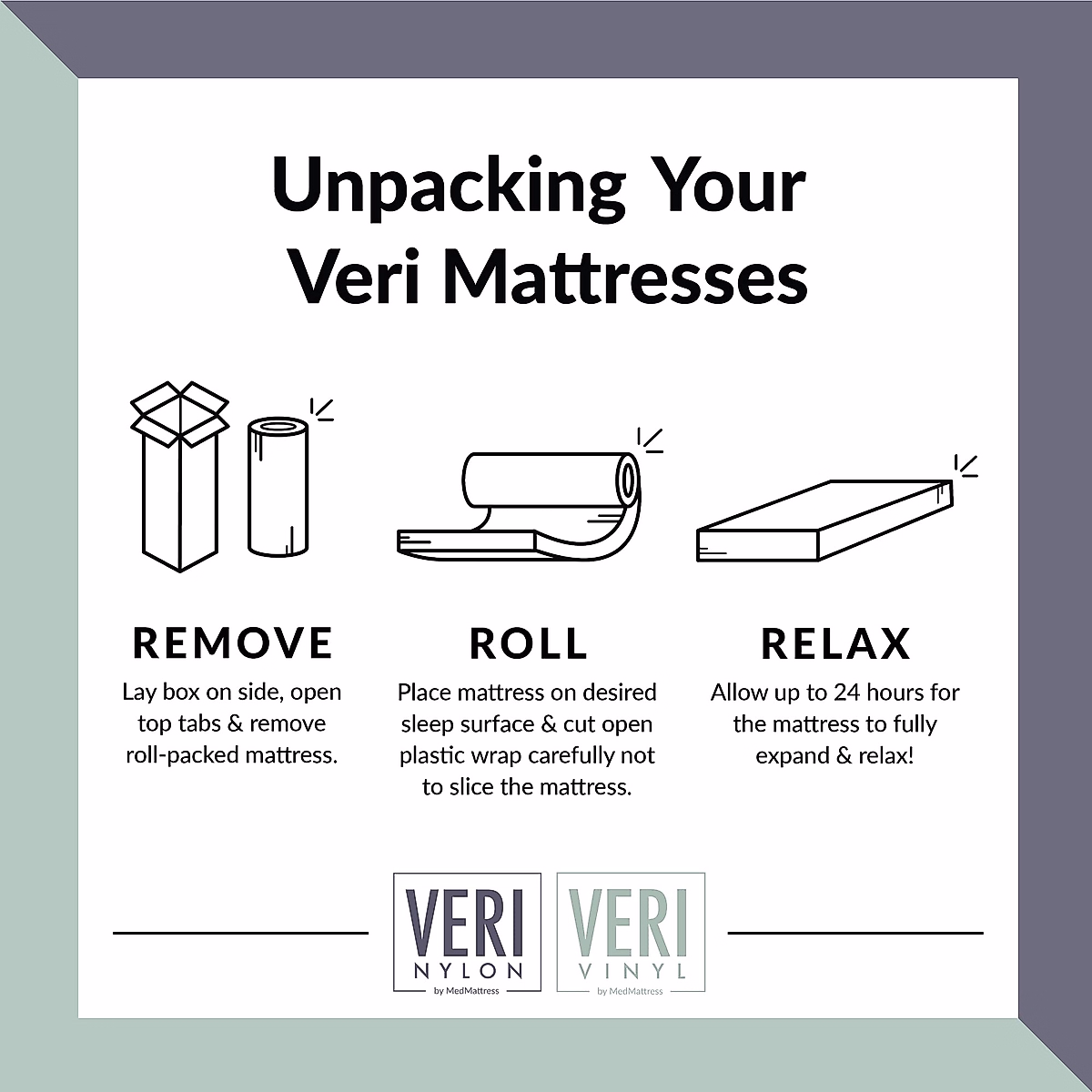 Veri Vinyl Foam Waterproof Camp Mattress - Stain Resistant, Camping, Shelter, RV, Dorm, Incontinence Mattress… (30" x 74" x 4")