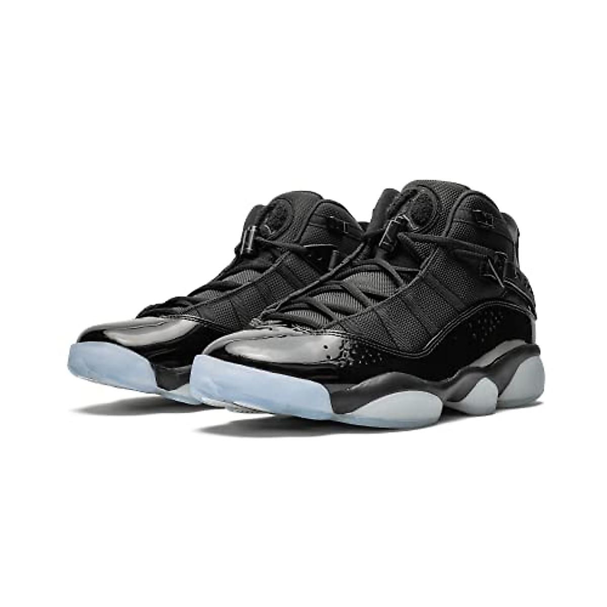 Jordan Mens Air 6 Rings 322992 011 Black Ice - Size 10