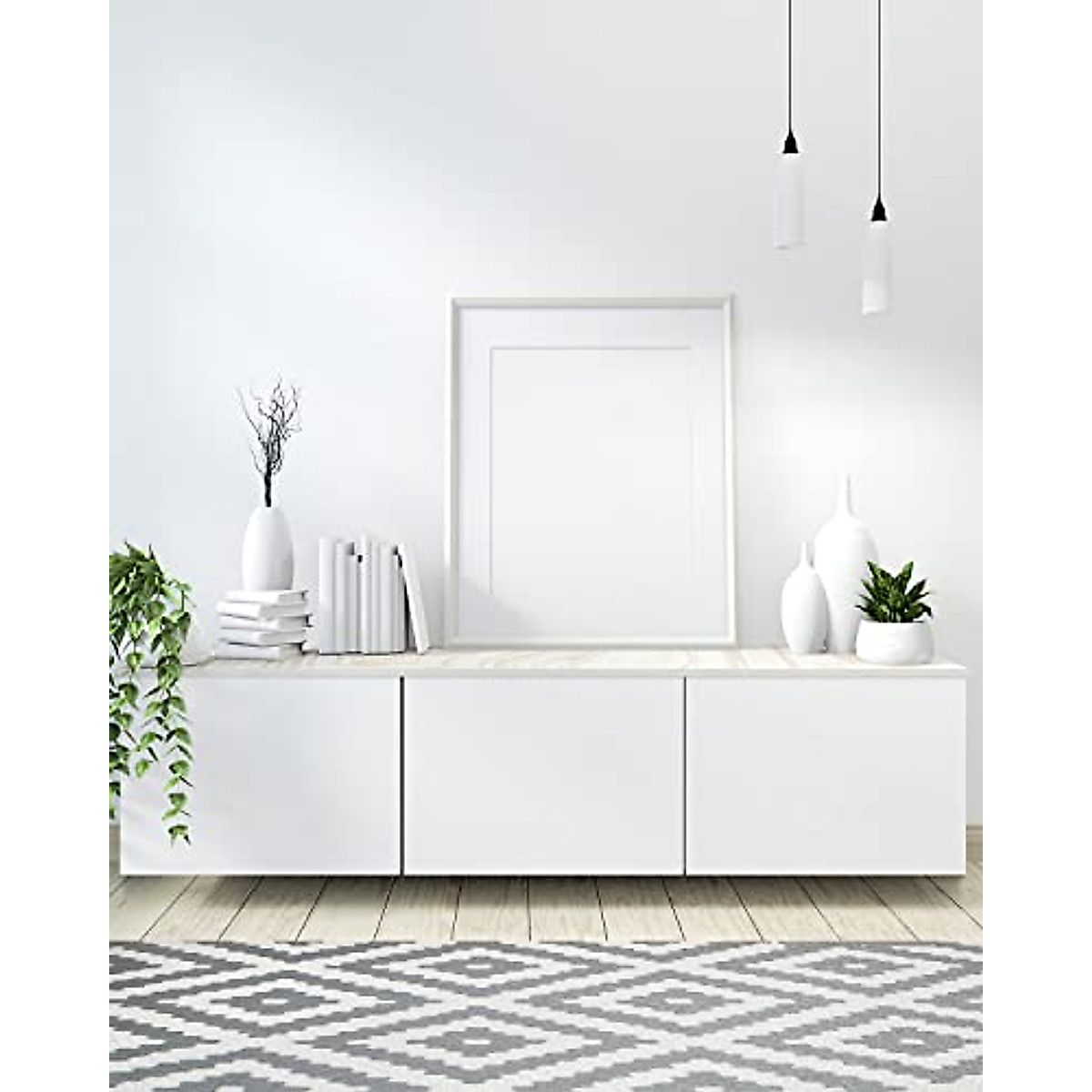 FAKILO Melamine Edge Banding White 3/4 inch x 25 ft Veneer Edging Easy Application Iron on Edge Banding Tape for Cabinet Plywood Repairs Furniture Restoration