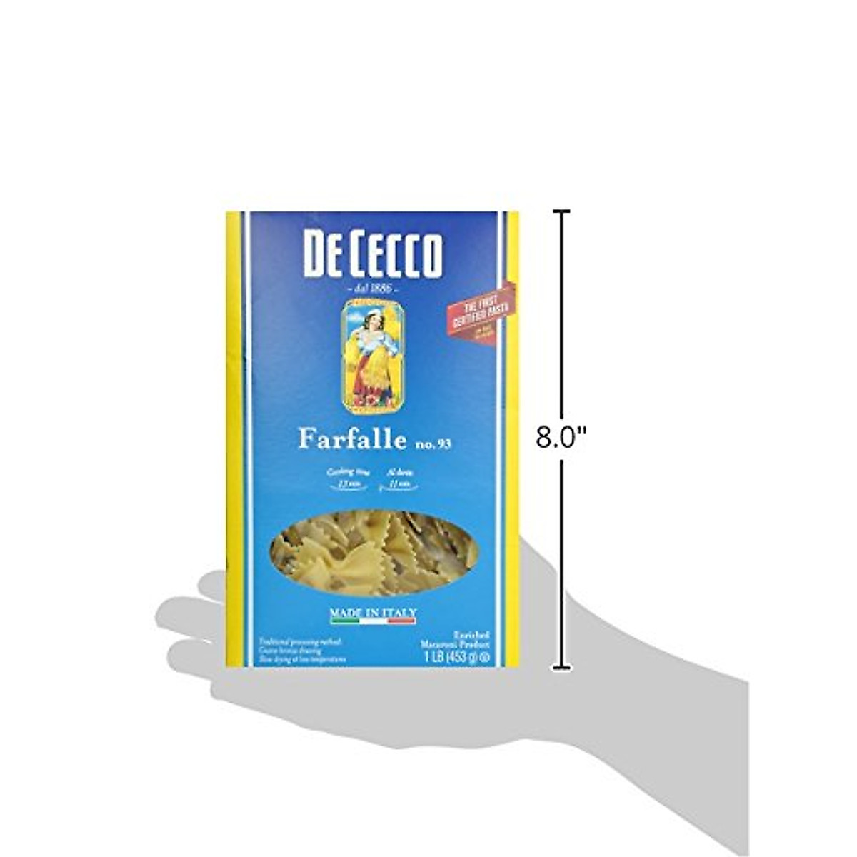 De Cecco Farfalle Pasta, 16 Oz