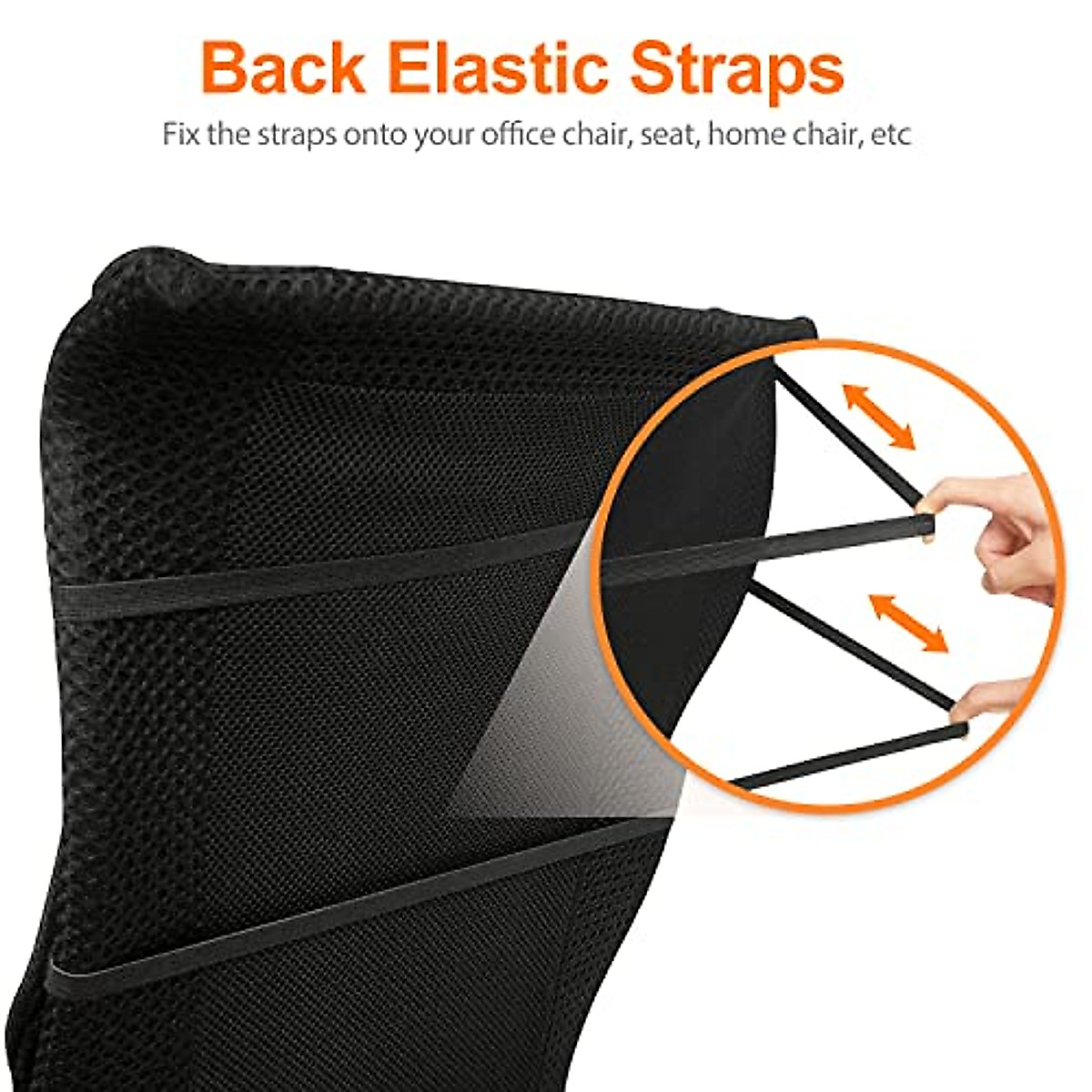 AOVOJRM Vibration Back Massager with Heat,Massage Chair Pad to Release Stress and Fatigu,9 Vibration Massage Nodes & 2 Heat Levels, Chair Seat Massager for Home Office, Gifts for Women/Men,PU Leather