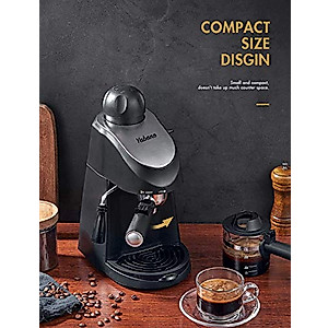 Yabano Espresso Machine, 3.5Bar Espresso Coffee Maker, Espresso and Cappuccino Machine with Milk Frother, Espresso Maker with Steamer