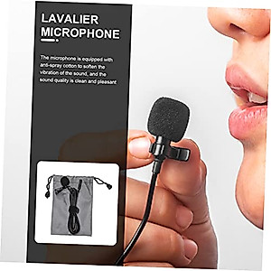 LIGHTAOTAO Microphone USB Wireless Headset Lecture Wireless mic lavalier Lapel mic Video Recording mic Head Headset with mic Recording Mic for Recording Mic Type High Sensitivity Metal