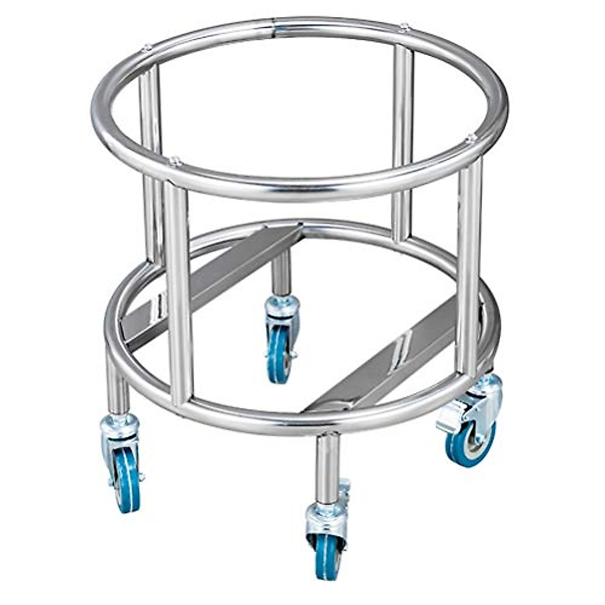 Movable Shelf for Heat Preservation Bucket Insulation Pot Insulation Barrel Insulation Tabletop Pot Insulation Bucket Movable Stand Thick Stainless Steel Bucket Rack, Soup Bucket Bucket Base, Heat Ins