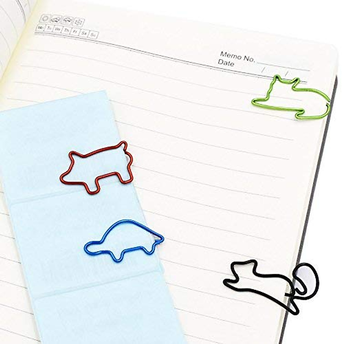 Cute Small Colorful Paper Clips - Fun Office Supplies & Gifts