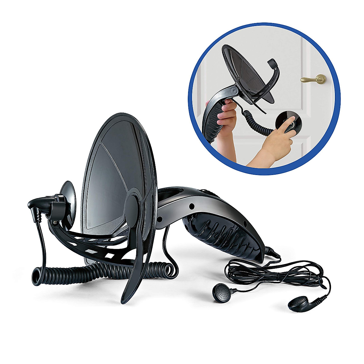 Sunny Days Entertainment Sonic Ear Mic – Kids Spy Toy | Electronic Listening Device for Spying | Handheld Sound Amplifier with Headphones - Maxx Action