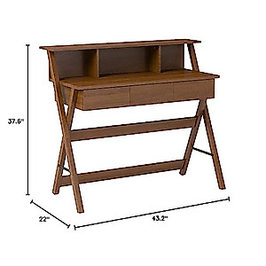 Baxton Studio Crossroads II Writing Desk