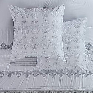Amrapur Overseas Kinley 8-Piece Embroidered Comforter Set Queen
