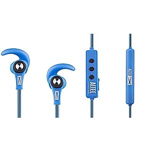 Altec Lansing MZX856-AB Bluetooth Active Earbuds, Blue