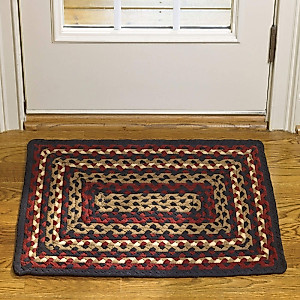 Park Designs Folk Art Braided Rectangle Rug 20" x 30"