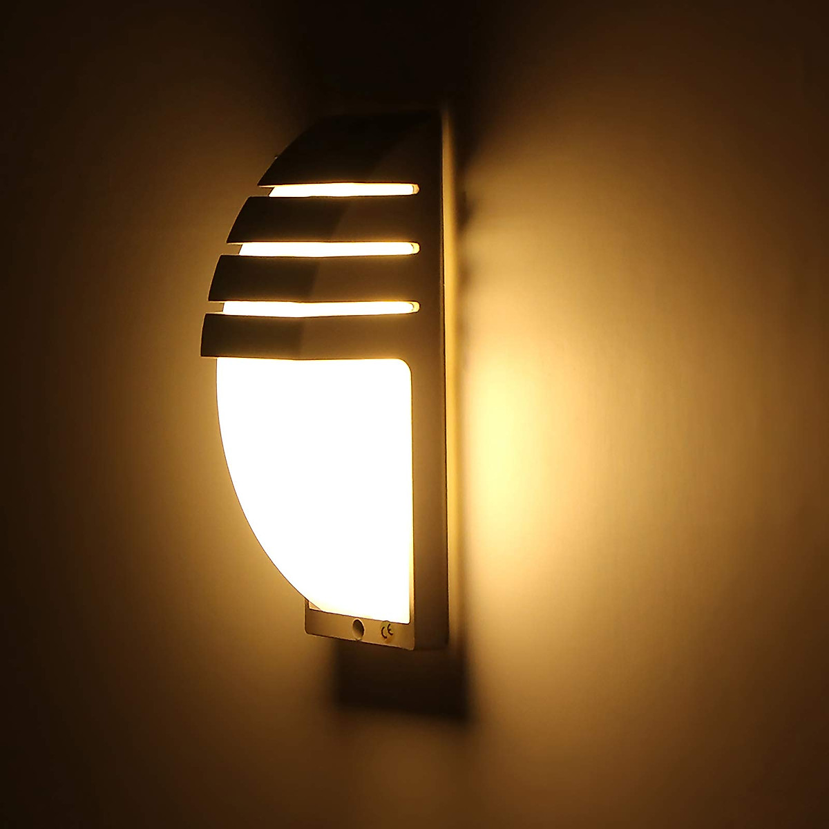 OurLeeme Wall Light Decorative Wall Sconce Porch Lamp 8W Energy Saving COB Stair Light Bright and Soft LED Wall Lamp for Home Patio Garden Walkway